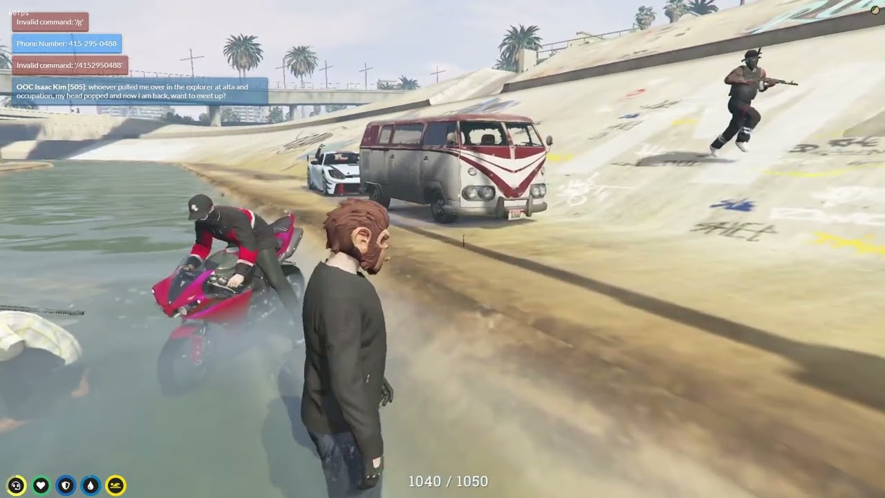 Richard & Future Pretend To Gold Pan In The SS & GG Shoot Them.. 😂 ...