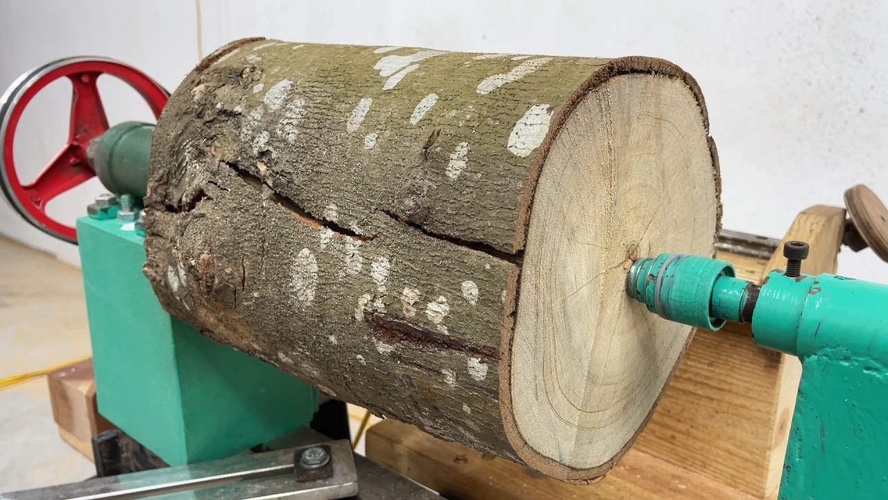 Amazing Handmade Wood Lathe Ideas / Simple Machining Workflow On Lathe ...