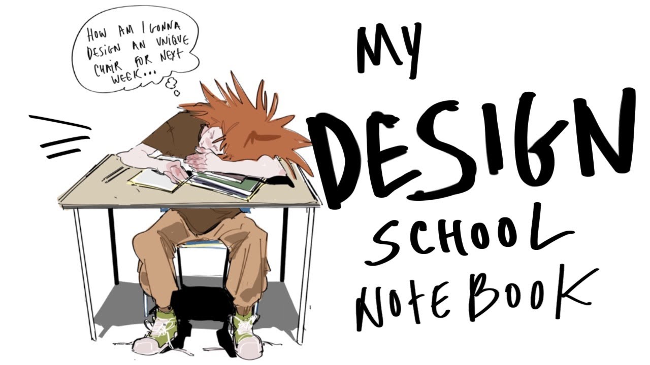 SUBJECT:DESIGN NOTEBOOK TOUR (LAST YEAR OF HIGHSCHOOL) - YouTube