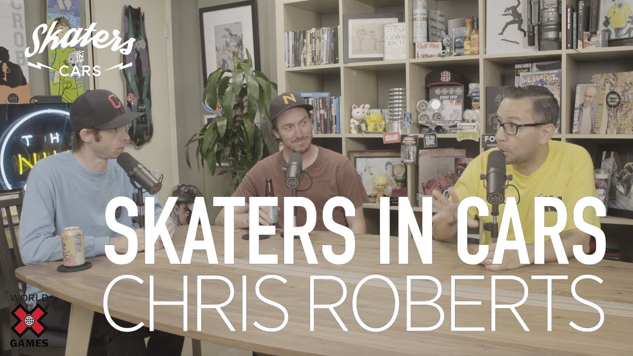 CHRIS ROBERTS: Skaters In Cars l X Games - YouTube