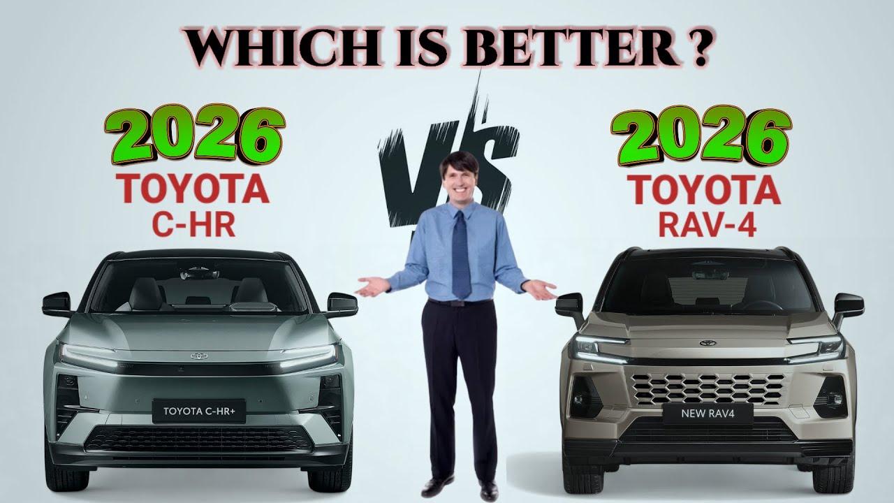 2026 Toyota CHR vs 2026 Toyota Rav4 - Which is BETTER? - YouTube