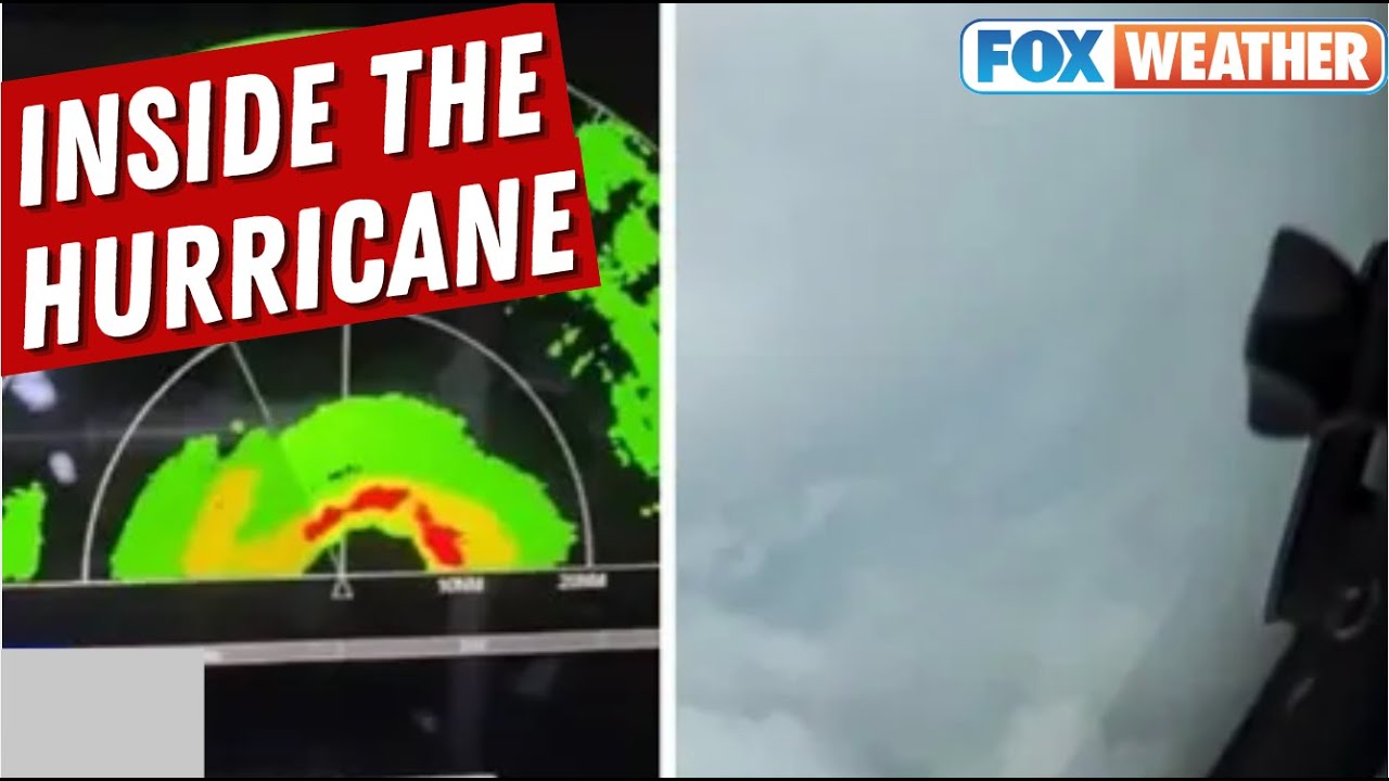 See Inside the Eye Of A Category 5 Hurricane - YouTube