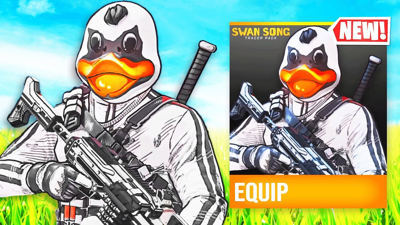 the NEW SWAN SONG DUCK skin in WARZONE is AMAZING! - YouTube