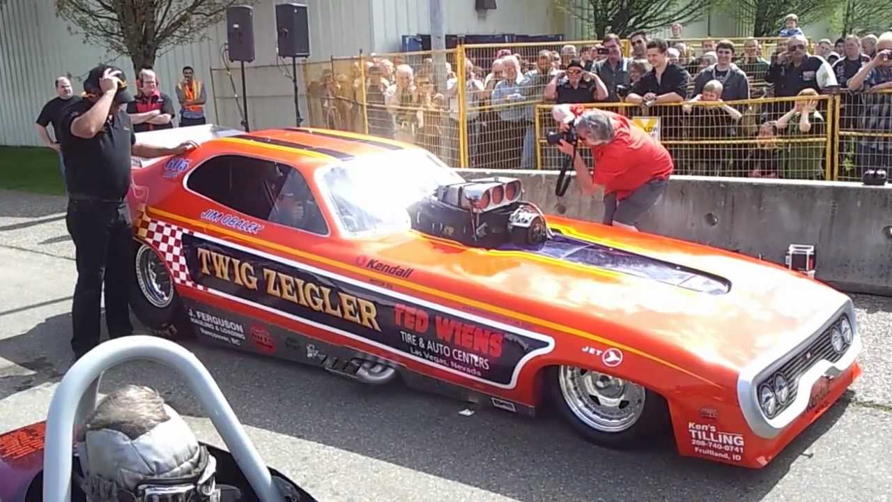 Twig Zeigler Car Fires up on April 22 2012, BC Classic & Custom Car ...