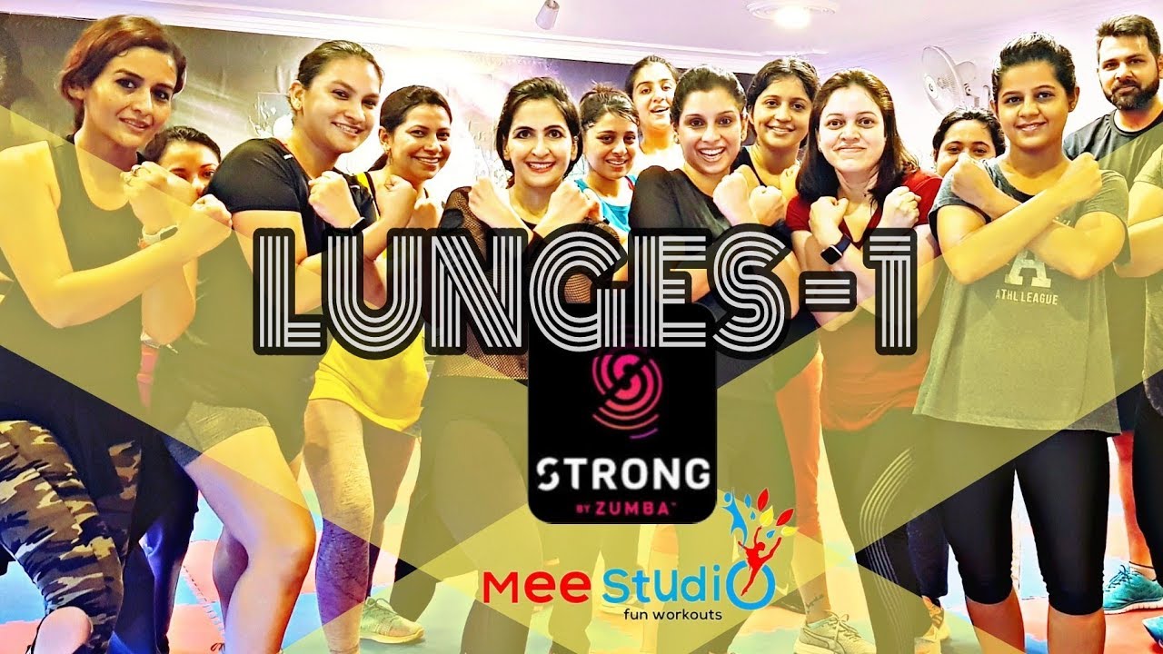 LUNGES 1 | Strong by Zumba | Mee Studio | Meenal Pathak - YouTube
