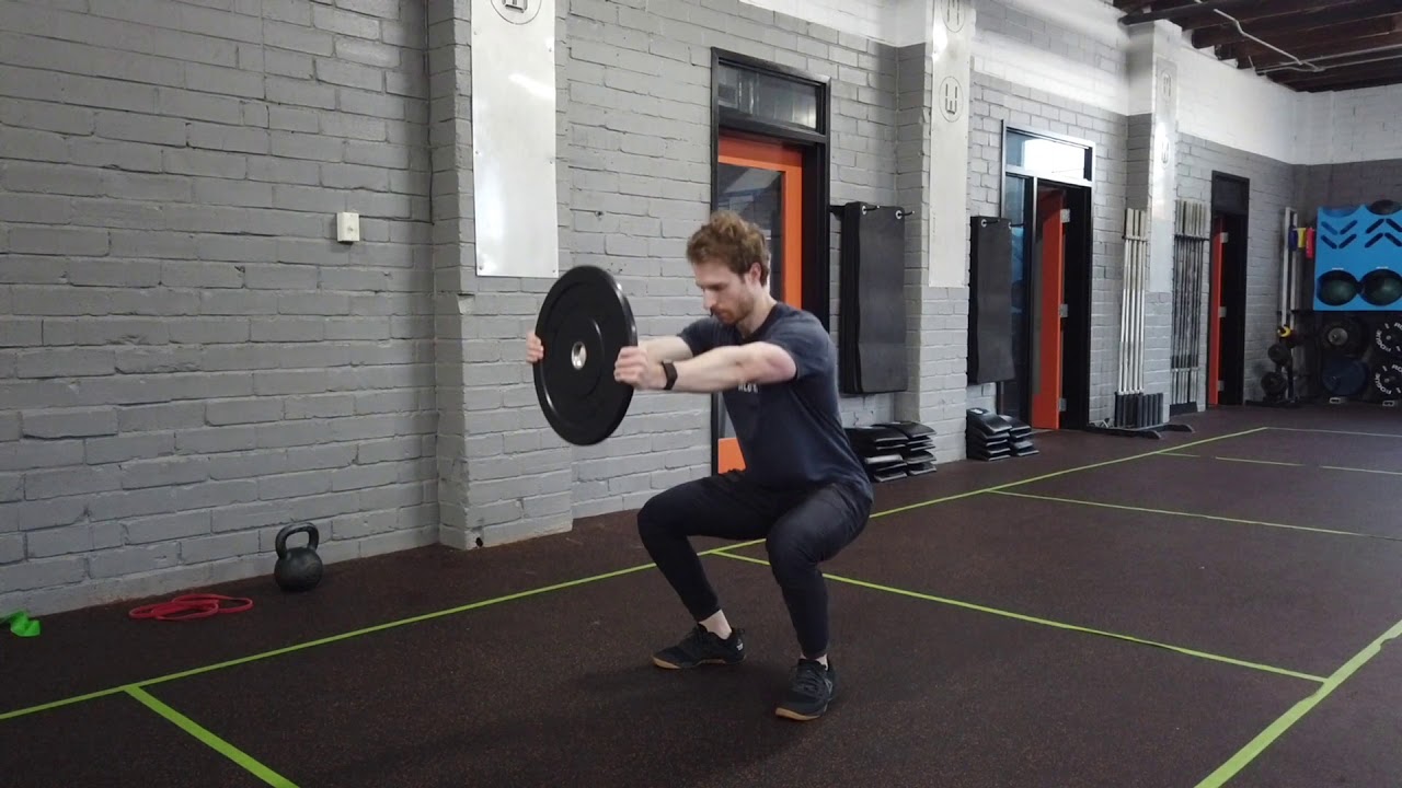 Counterbalanced Squat - YouTube