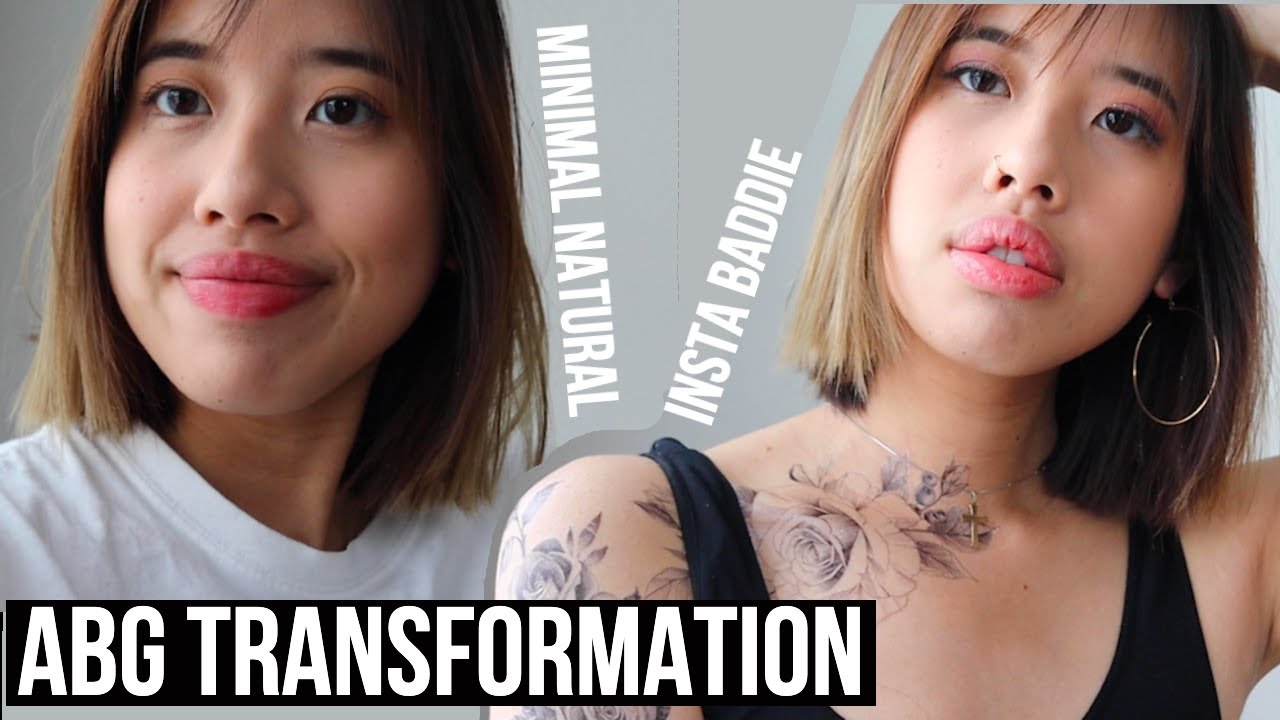 ABG (asian baby girl) Transformation | from natural no-makeup makeup ...