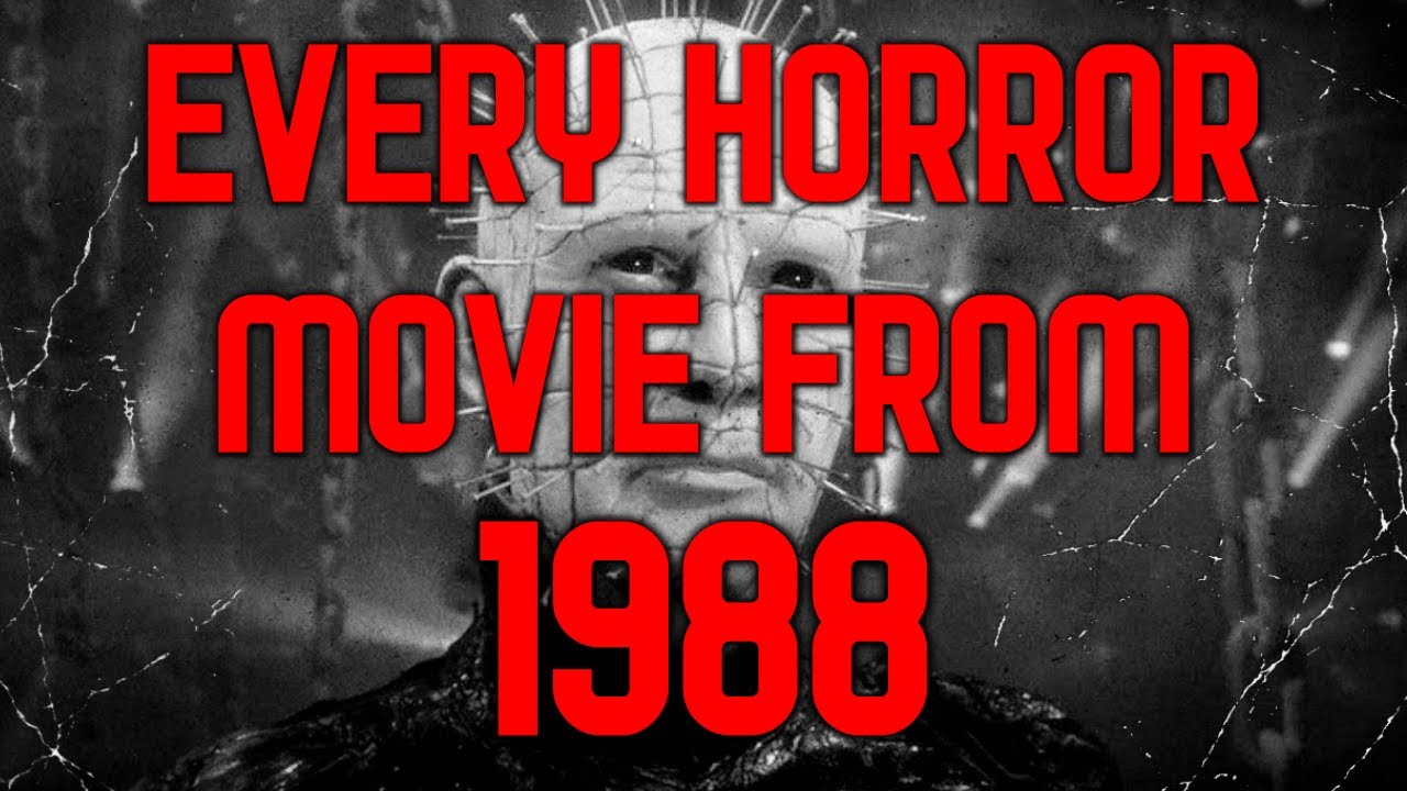 Every Horror Movie From 1988 - YouTube