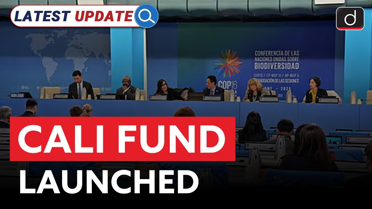 Launch of Cali Fund | Rome | Latest Update | Drishti IAS English - YouTube