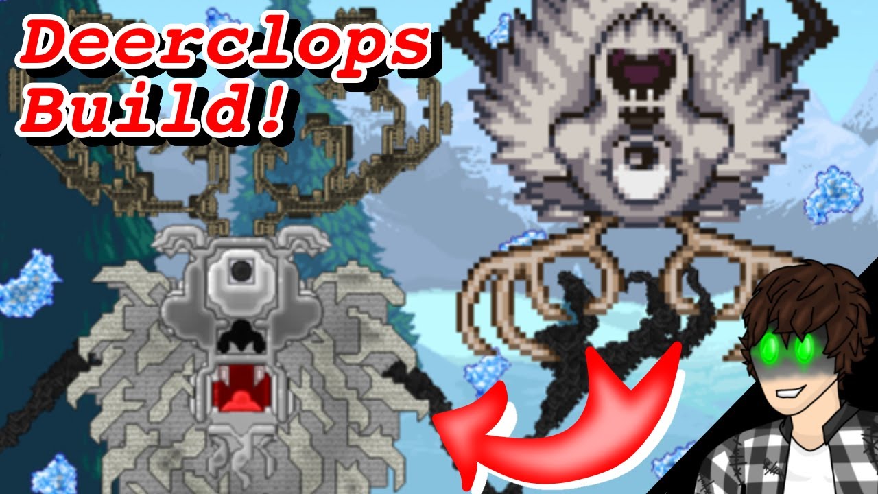 Terraria Timelapse Build - Deerclops Build - Terraria + Don't Starve ...