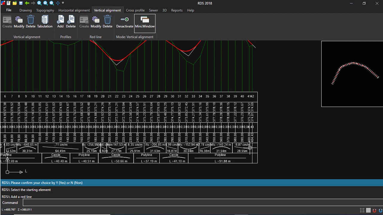 Example of a road design using RDS 2021 - YouTube