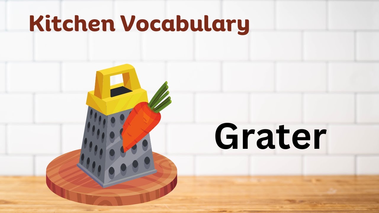 Kitchen Vocabulary for Kids | Learn Kitchen Words with Pictures ...