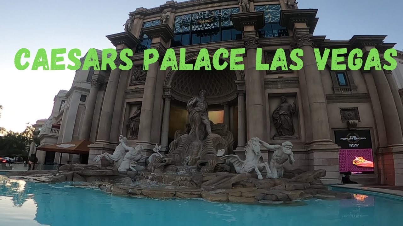 Caesars Palace, Las Vegas, Tour Completo - Super Recomendado!! - YouTube