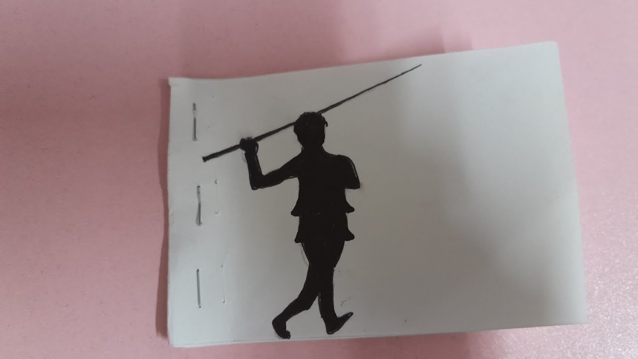 Javelin Throw Flipbook | Javelin Throw pose | # Art craft Flipbook ...