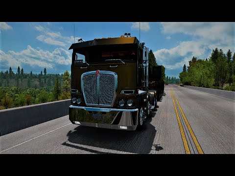KW K200 8x4 Heavy Haul setup ATS - YouTube