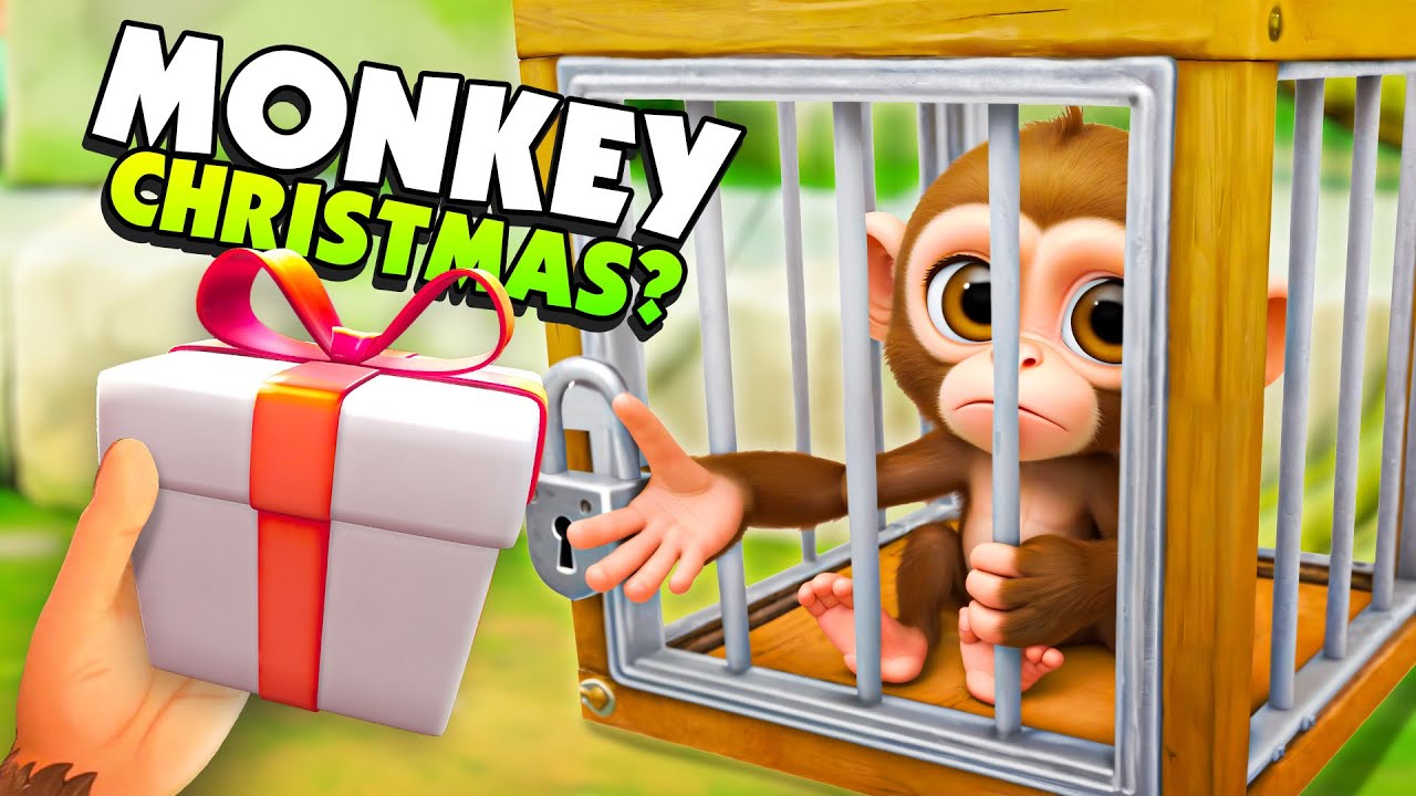 Giving a BABY Monkey DEADLY Gifts At The Zoo in I Am Monkey VR! - YouTube