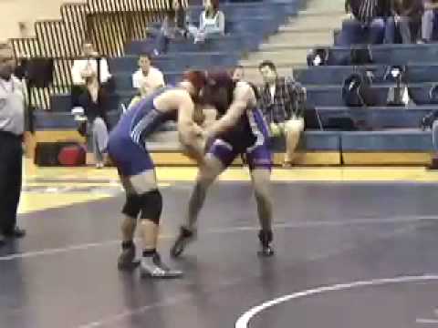 wrestling footage clifford branch - YouTube