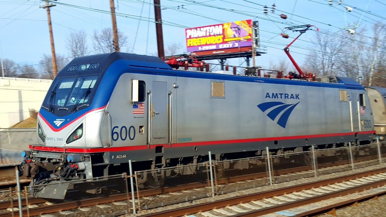 Amtrak NEC Action @CWH w/ Awesome Railfanning! - YouTube