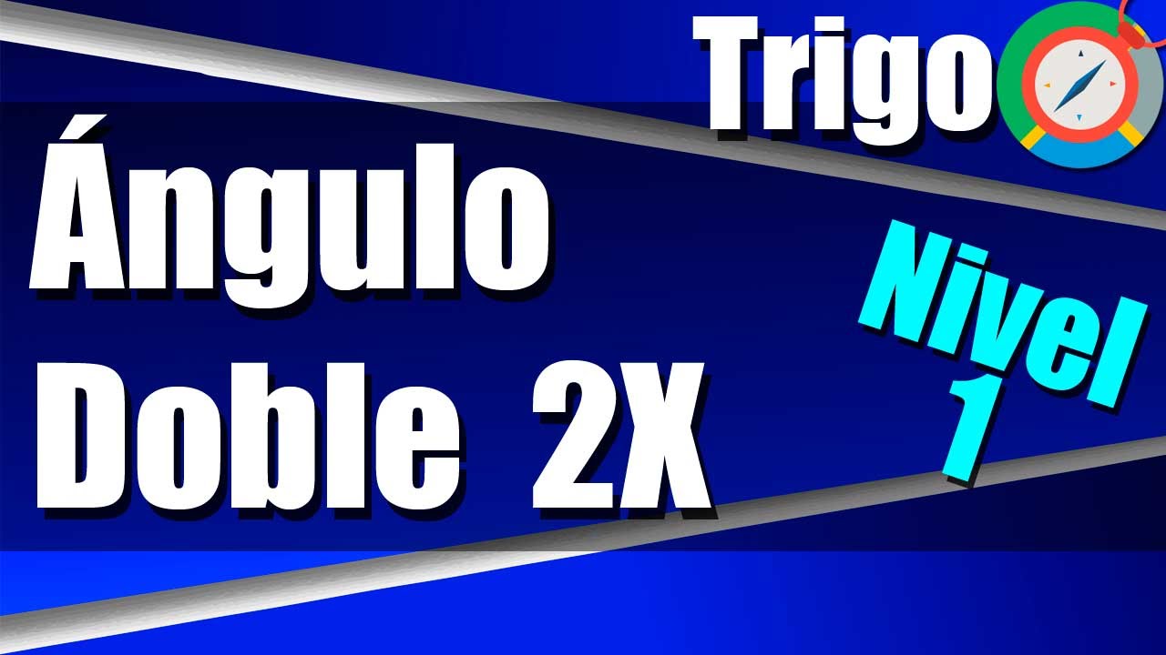 Ángulo Doble Ejercicios Resueltos Nivel 1 Youtube