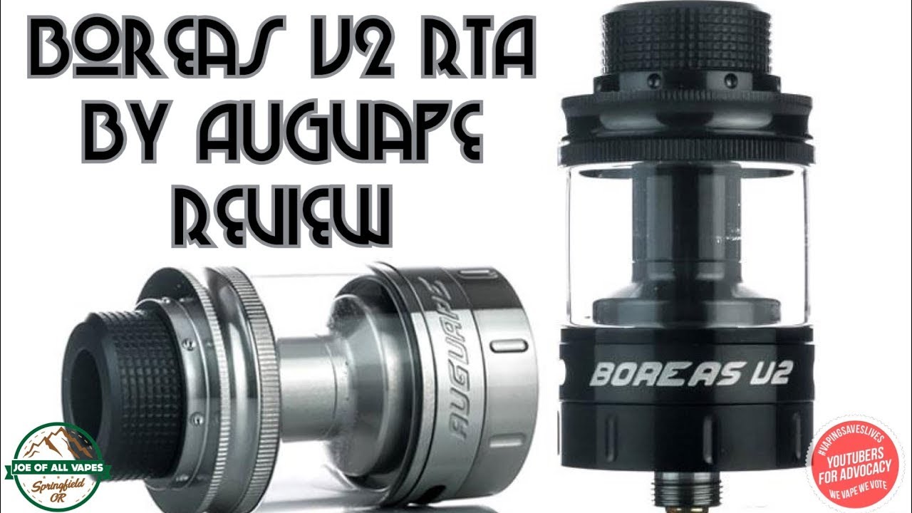 Augvape Boreas v2 rta review~ P N W Reviews - YouTube