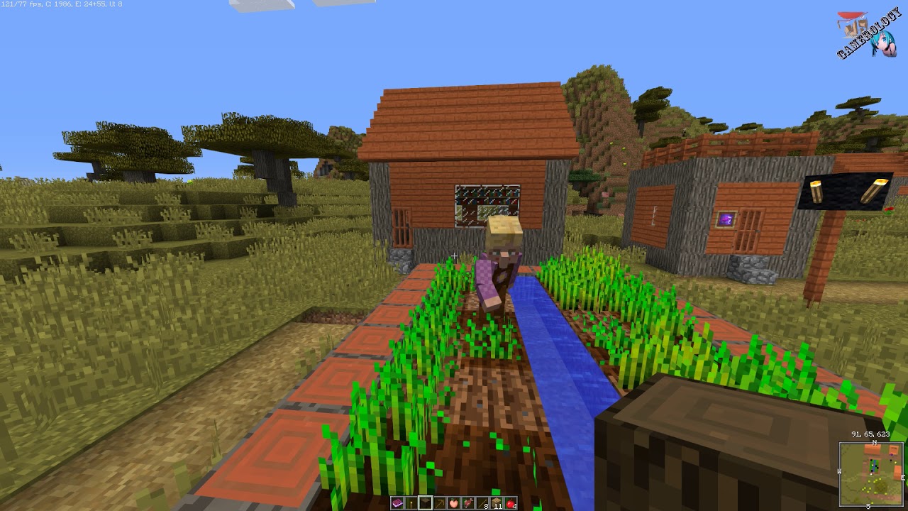 Minecraft mod corruption of the world ( Ep 4) - YouTube