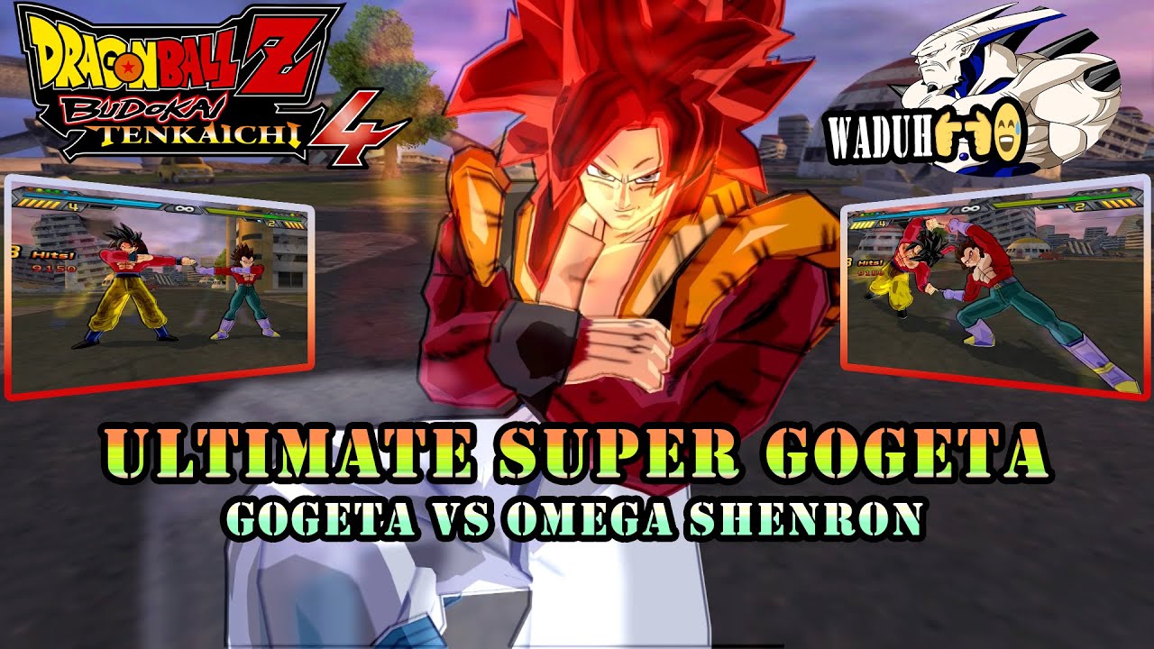 GOKU VS OMEGA SHENRON | Dragon Ball Z: Budokai Tenkaichi 4 GT Saga ...