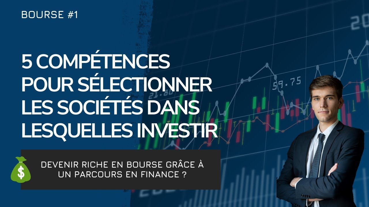 BIEN INVESTIR EN BOURSE GRÂCE À UN PARCOURS EN FINANCE - YouTube
