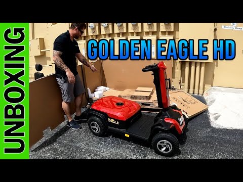 Golden Technologies Eagle HD (GR595) Mobility Scooter Unboxing Tutorial - YouTube