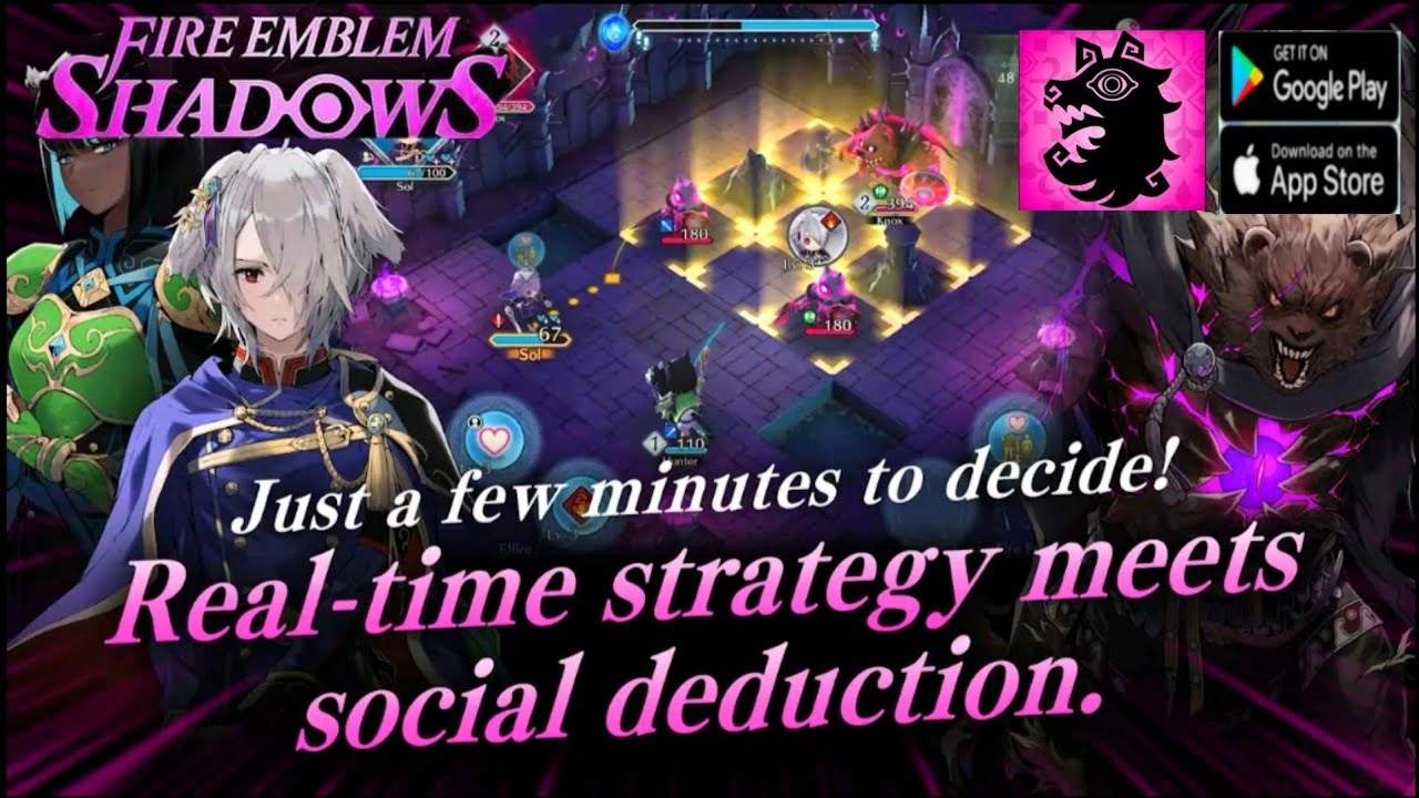 Fire Emblem Shadows Gameplay - SRPG Game Android iOS - YouTube