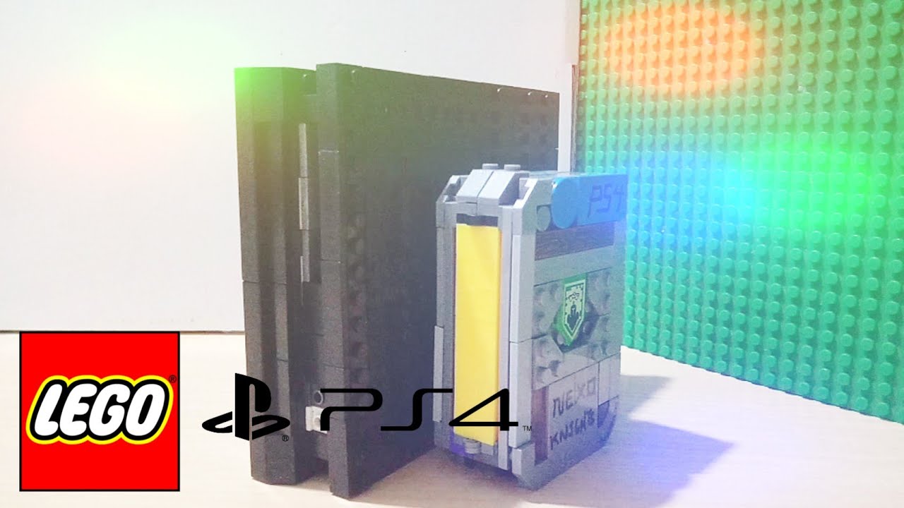 Lego PlayStation 4 MOC - YouTube