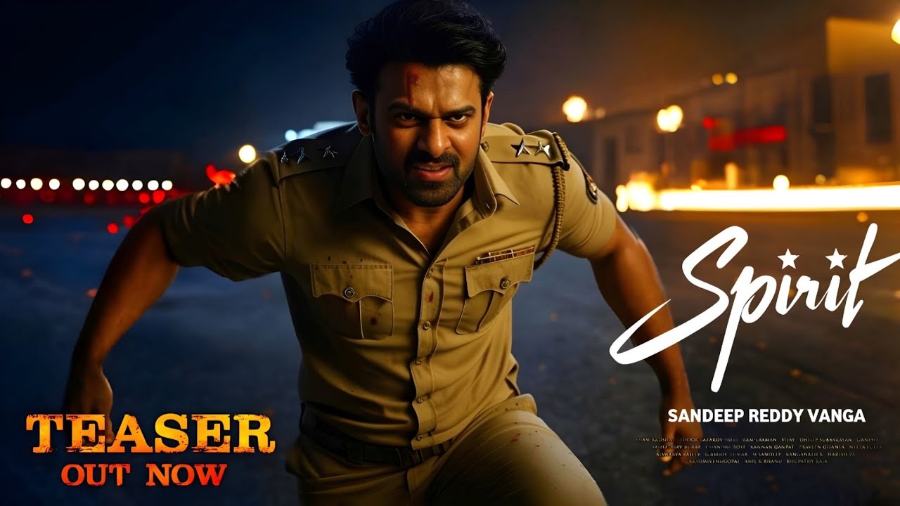 Spirit Official Teaser | Sandeep Reddy Vanga , Tripti Dimri | Spirit ...