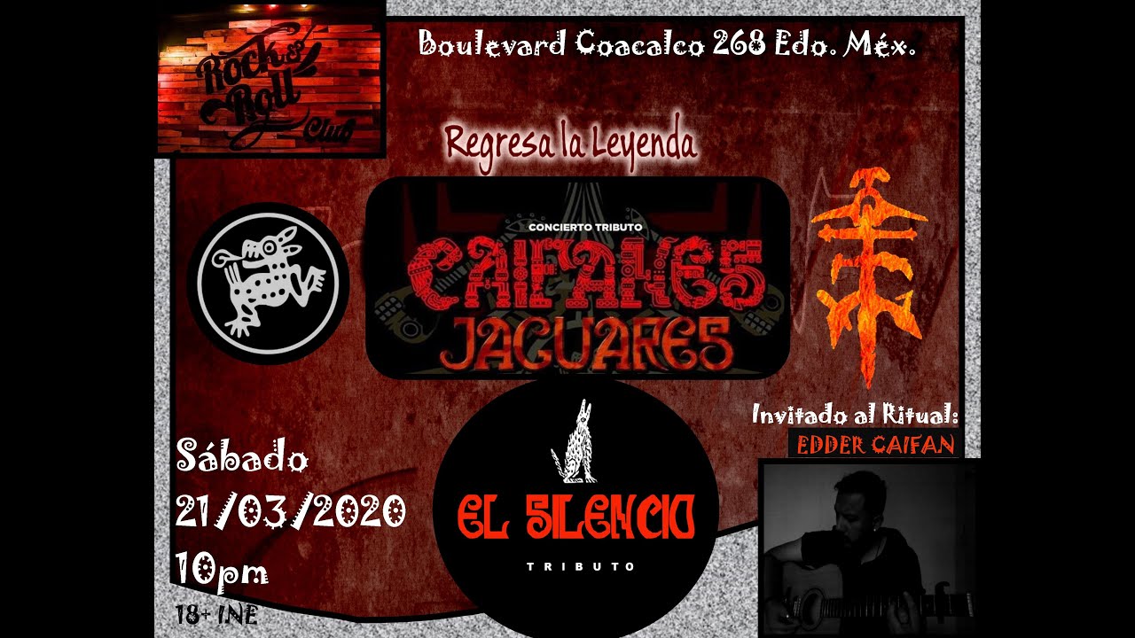 🕉️EL SILENCIO TRIBUTO A CAIFANES/JAGUARES Y EDDER CAIFAN♠️ - YouTube Music