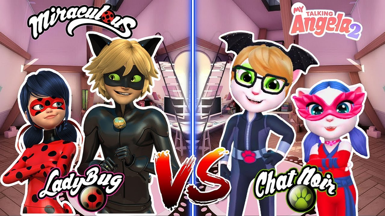 My Talking Angela 2 New Year Update Gameplay | Angela Vs Miraculous ...