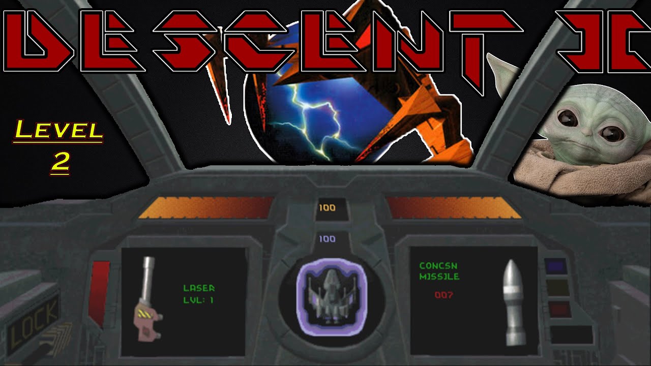 Playing Descent 2 for the second time in 20 years | Level 2 #descent2 # ...