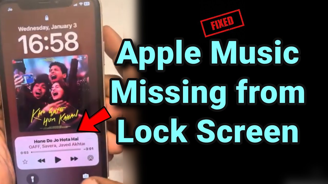 Apple Music not showing on iPhone Lock Screen : Fix - YouTube