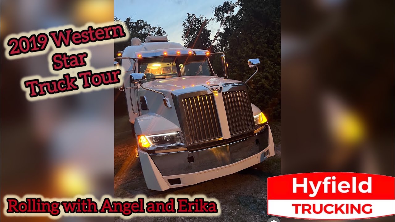 Truck Tour of a 2019 Western Star 5700XE w/Custom Sleeper - YouTube