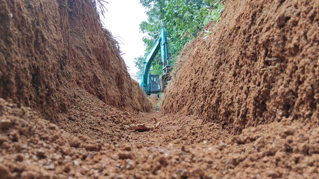 Cara buat parit - YouTube