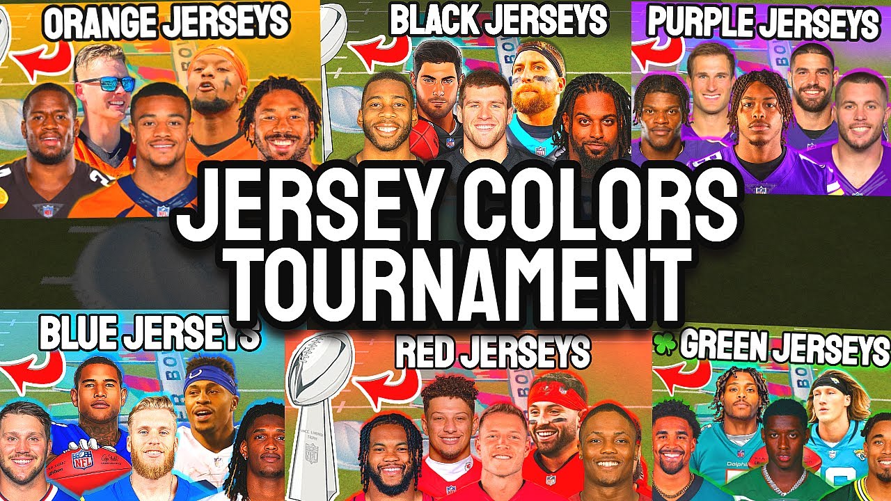 Introducing The Jersey Colors Tournament! - YouTube