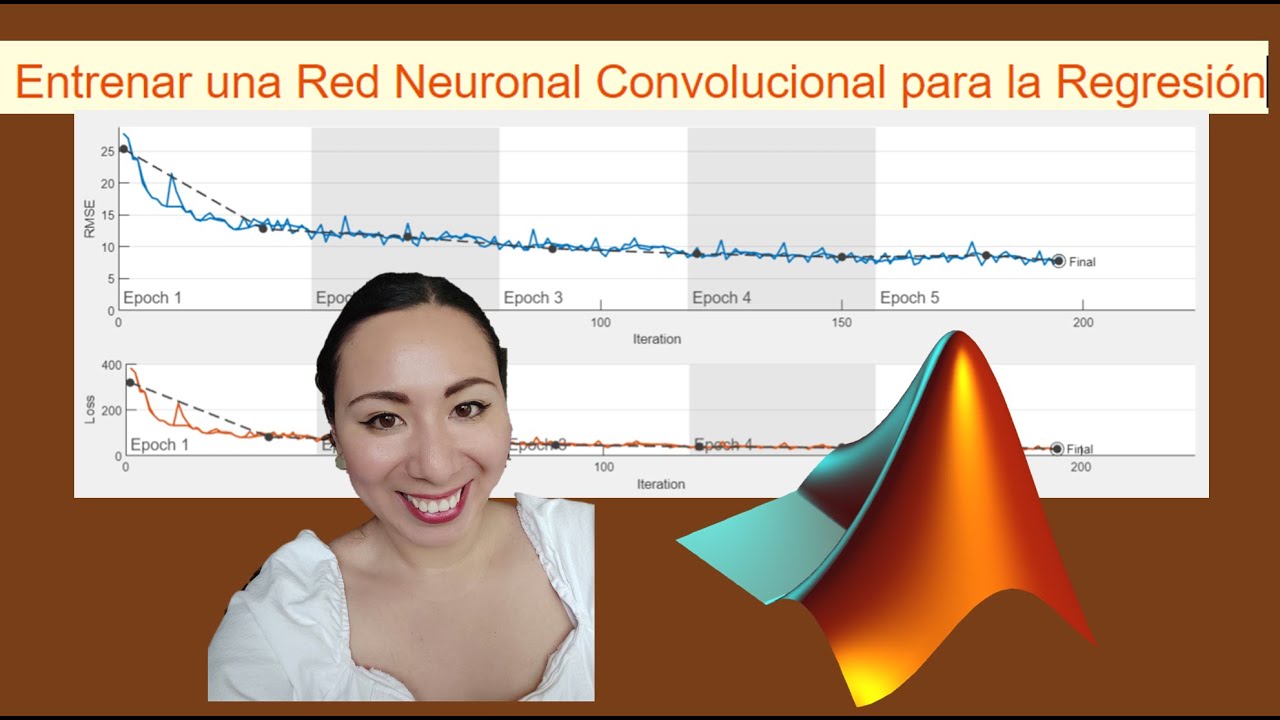 Red Neuronal CONVOLUCIONAL para REGRESION en Matlab - YouTube
