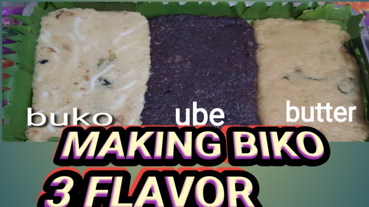 MAKING BIKO 3 FLAVOR - YouTube