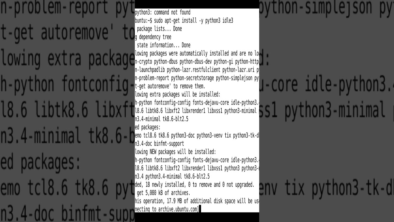 How To Install Python 3 On Linux YouTube How To Install Python 3 On Linux YouTube