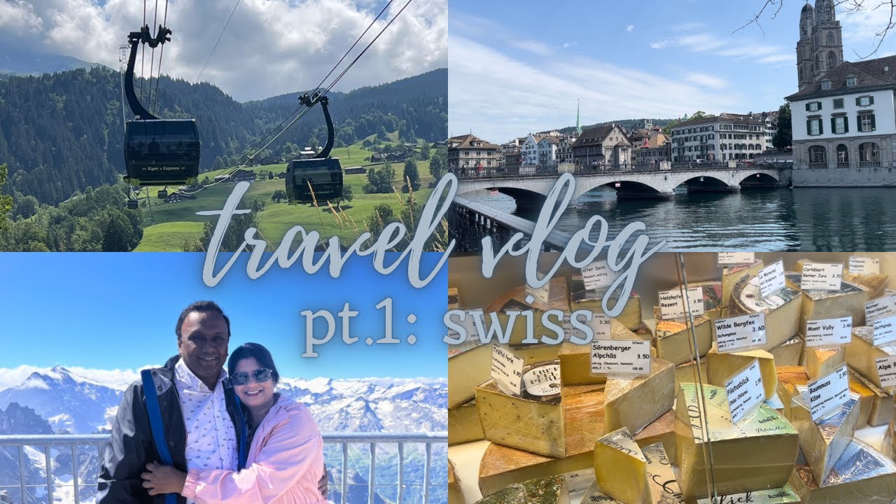 Switzerland Travel Vlog (EURO TRAVEL pt. 1) - YouTube