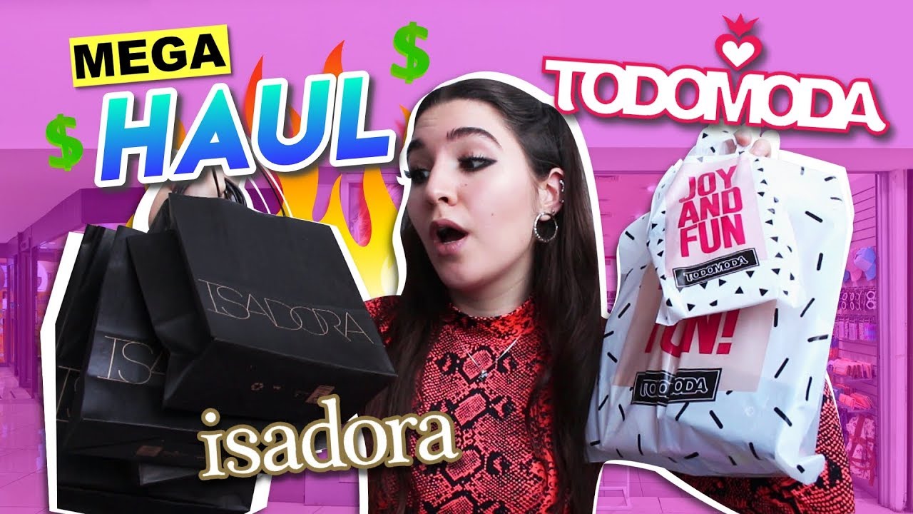 ¡MEGA HAUL de TODOMODA e ISADORA!! 🛍😱 *una locura total - YouTube
