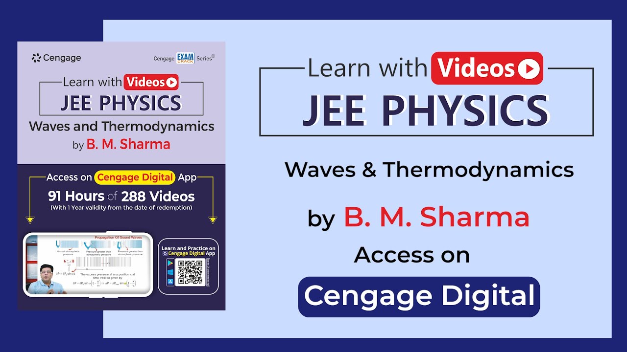 Learn with Videos | JEE Physics: Waves and Thermodynamics | BM Sharma ...