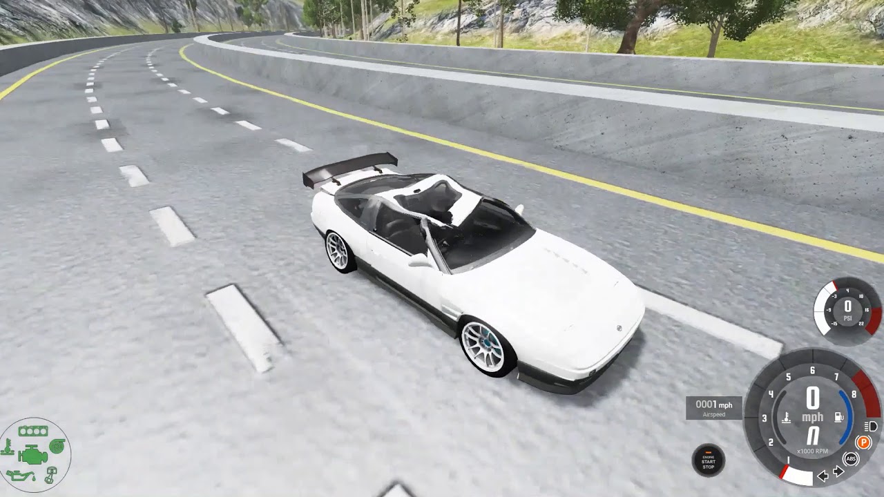 Shafclusive Nissan 180SX/240SX MOD review BeamNG - YouTube