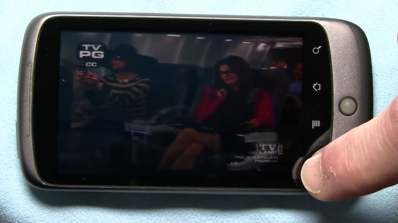 MythTV SD Streaming To Android Nexus One - YouTube