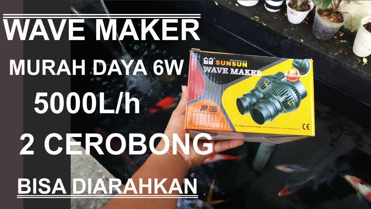 Wave Maker Awet harus dirawat dengan benar - YouTube