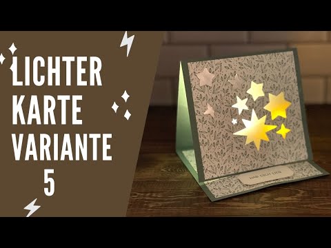 Lichterkarte so einfach wie nie gratis Anleitung