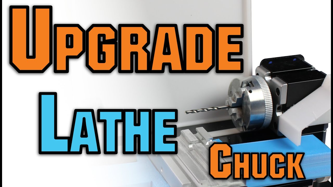 (NEW) Mini Lathe Project - Easily Swap Live Center to Chuck - PDF + STL ...