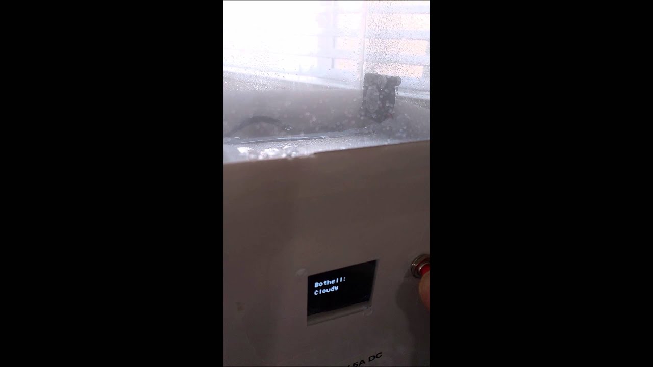 WeatherCube First Software Complete Demo - YouTube